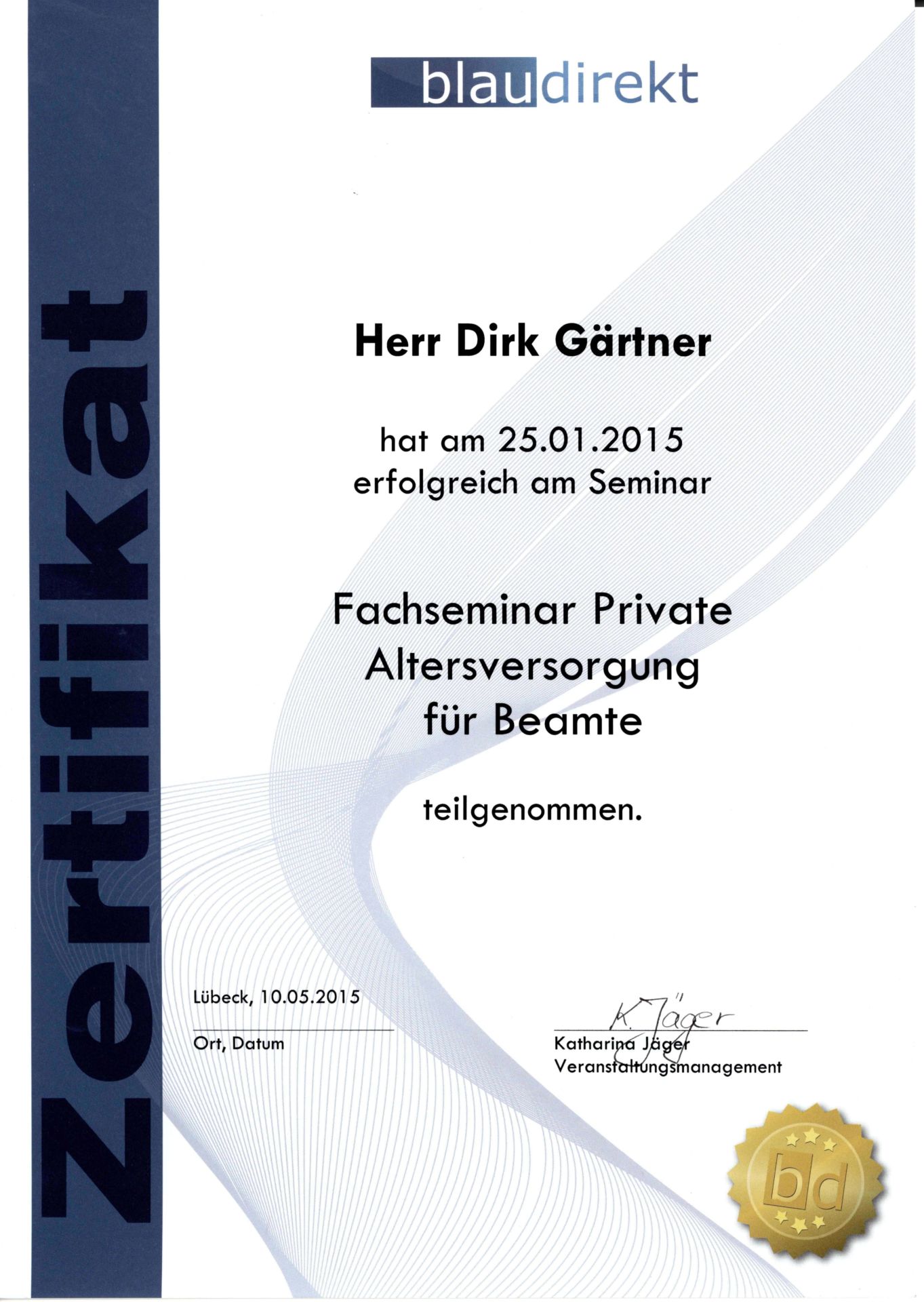 Das Team vom BeamtenCircle Versicherungsmakler GmbH in Berlin